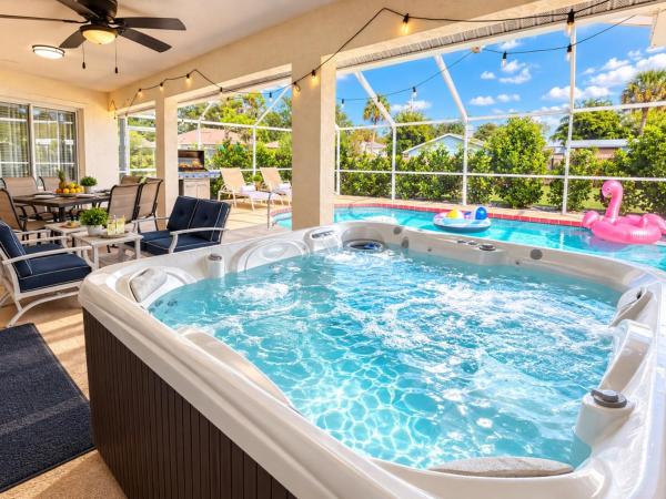 Heated Pool And Spa Venice Retreat 2.6 Mi Beach - Venice, FL