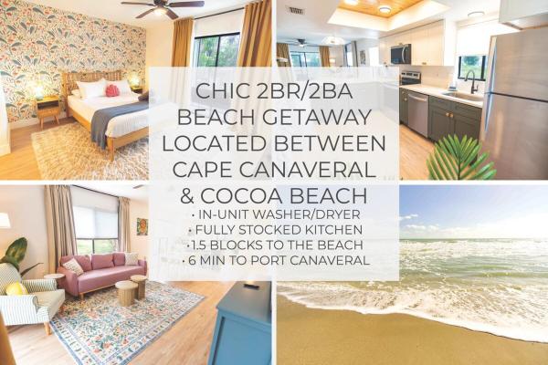 Tropical Beach Oasis - Citrus - Cape Canaveral, FL