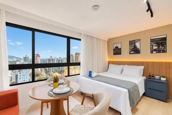 Studio Em Cond. C/ Piscina E Vista Cid. Pin0810 - Blumenau
