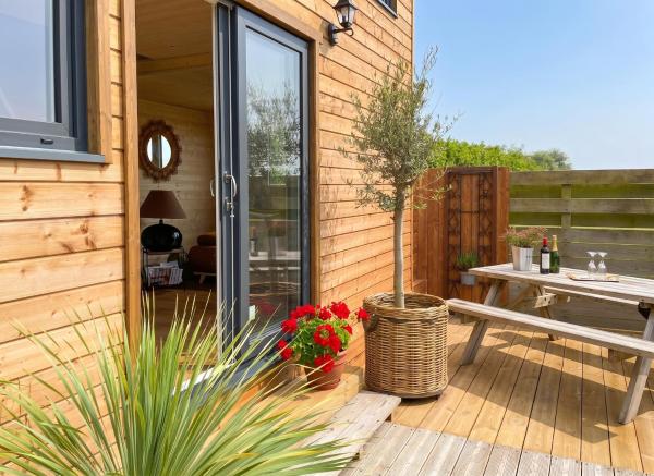 Chalet Charmant à Sainte-marie-du-mont Avec Terrasse - Normandie