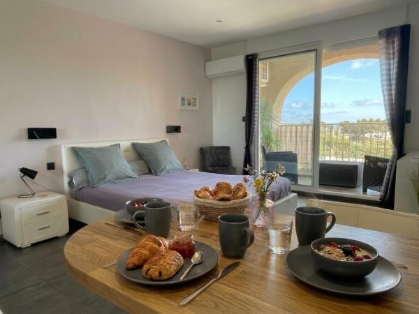 Le Port Plage Studio Tout Confort Terrasse Clim - La Capte