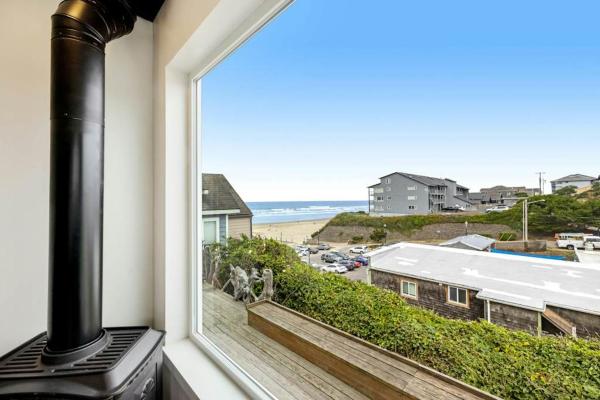 Lovely Ocean View Cottage Next To Nye Beach Access - Ev On Site - Newport, OR