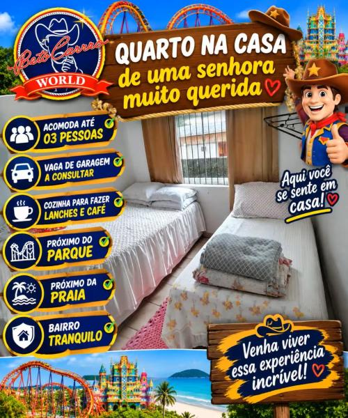Quarto Na Praia Banheiro Compartilhado - Penha