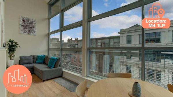 1 Bed Nq Penthouse Panoramic Views - Manchester