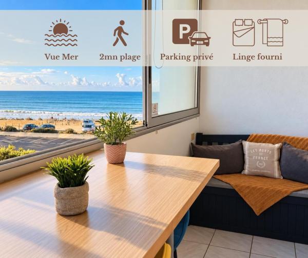 Les Petits Becs , Joli T2 Vue Mer, Wifi, Parking - Saint-Hilaire-de-Riez