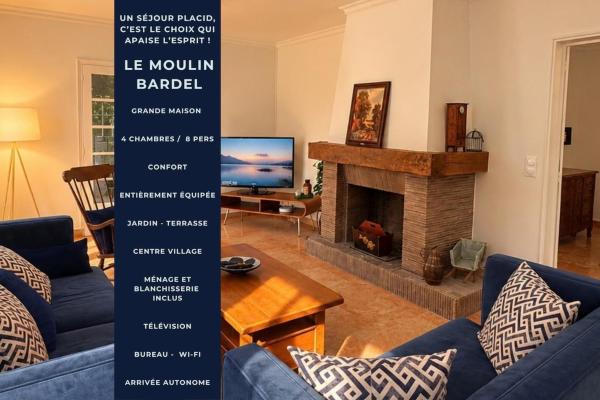 Le Moulin Bardel : Grande Maison & Jardin (8 Pers) - Le Neubourg