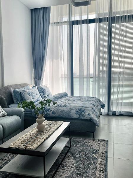 Beachfront Sea View Studio Ajmal Makan City Private Beach Access - Ajman