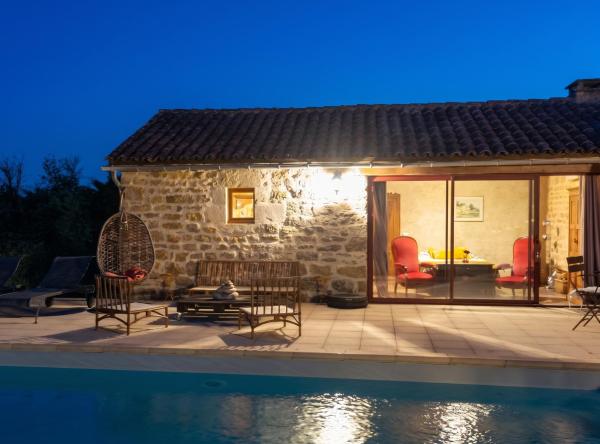 Studio Charmant à Bio Avec Jardin Et Piscine Partagée, 32 M². - Gramat