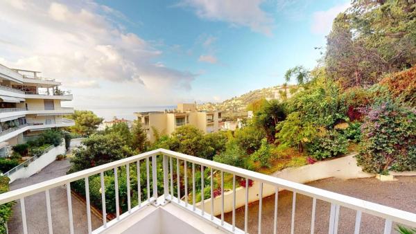 14grc - Beau Et Grand Studio Climatisé Dans Une Résidence Avec Piscine - Menton