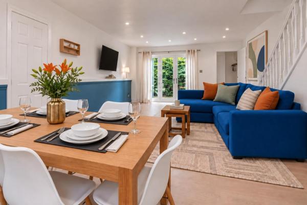 Stylish 2bdr In Livingston - Sleeps 5 - Parking - Livingston