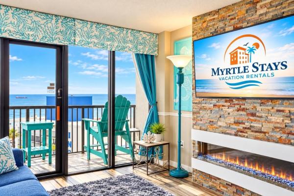 Compass Cove Resort Unit 1125 - Oceanfront Condo With Balcony And Pools - South Carolina