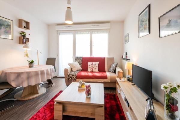 Appartement Charmant à Rouen, 40 M², Balcon Et Vue Sur La Ville. - Saint-Étienne-du-Rouvray