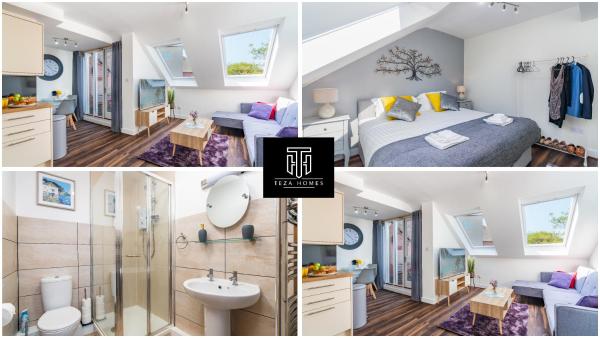 Beautiful Flat - Town Centre - Sleeps 4 - Netflix - Smart Tv's By Teza Homes Serviced Accommodations - Andover