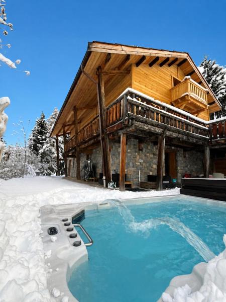 Chalet Le Chantelevent For 24 Guests - Slope Views, Pool & Jacuzzi - Molines-en-Queyras