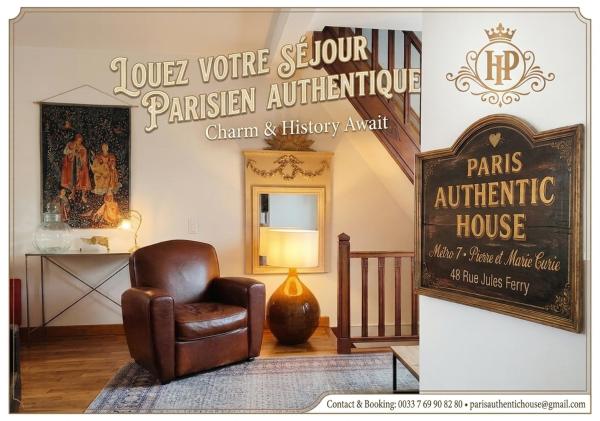 Paris Authentic House Métro 7 Pierre Et Marie Curie - Antony