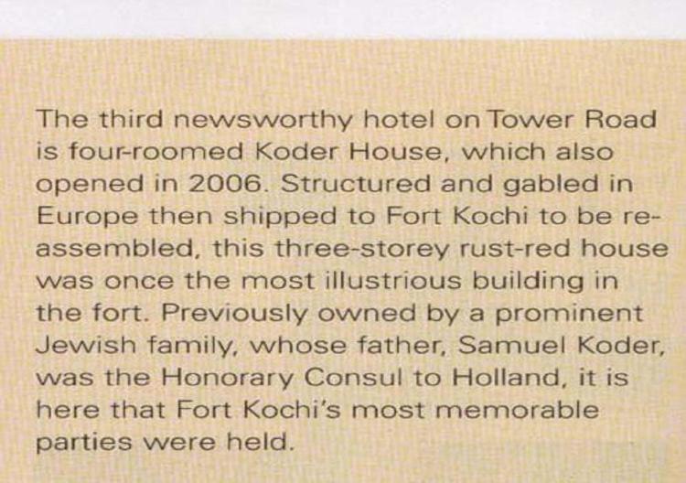 Koder House Hotel Review, Cochin, Kerala, India | Travel