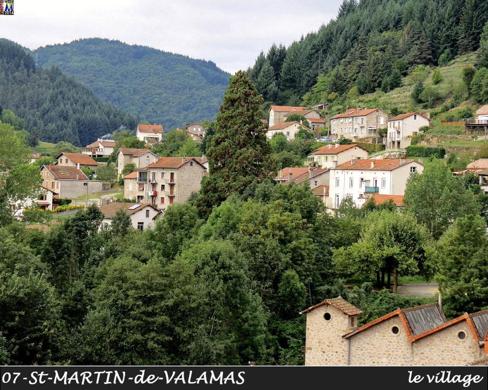 Carte MICHELIN Saint-Martin-de-Valamas - ViaMichelin