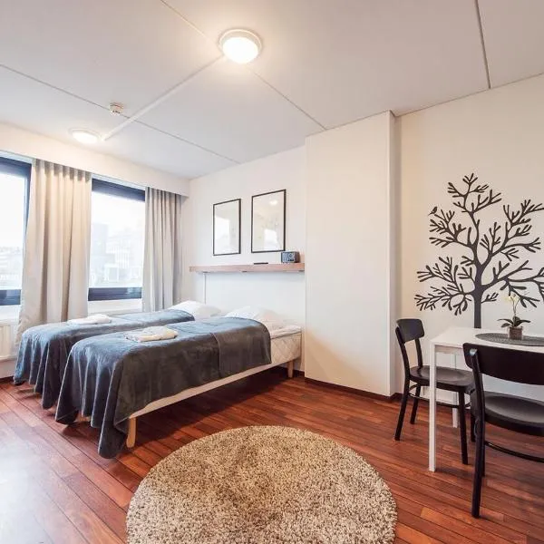 3-bedroom lake view and near center apartment with sauna in Lahti ...