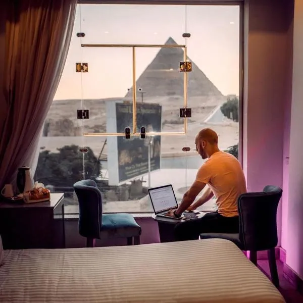 Studio with pyramids view., Le Caire, Égypte - avis et prix | Planet of ...